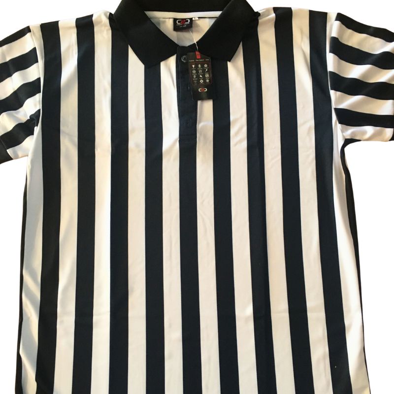 Referee Shirt / Umpire Shirt / Black and White Referee Shirt– Coast 2 ...